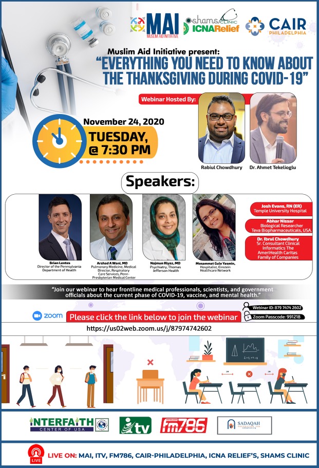 Thanksgiving During COVID-19 - CAIR-Philadelphia