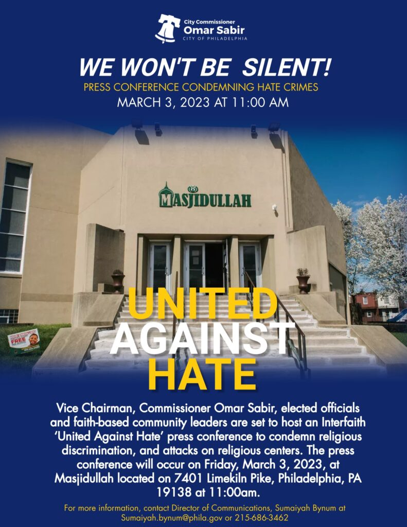 CAIR-Philadelphia Welcomes Charges in Vandalism Targeting Mosque ...