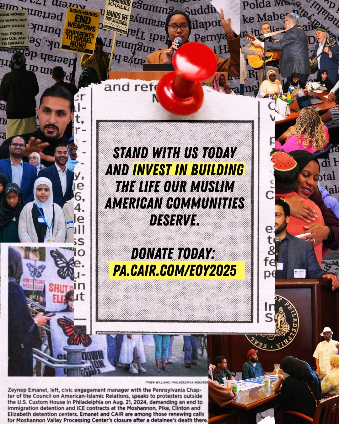 You count on CAIR to stand up for justice. Can CAIR count on you ...